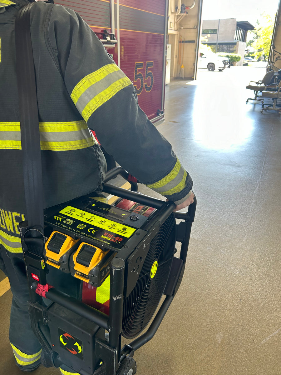 Fan Carrying Strap - Fire Service - FFFCS – Firefighter Straps Inc.