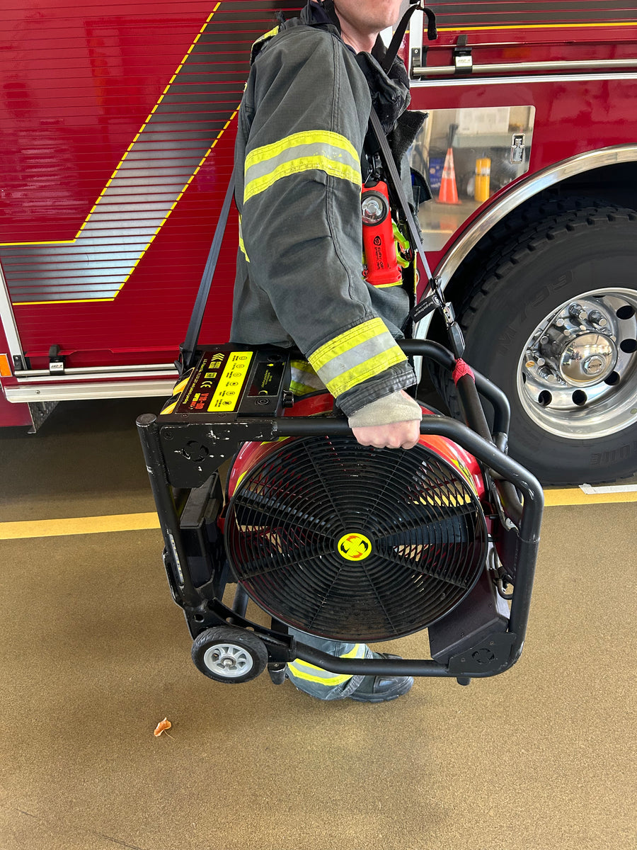 Fan Carrying Strap - Fire Service - FFFCS – Firefighter Straps Inc.