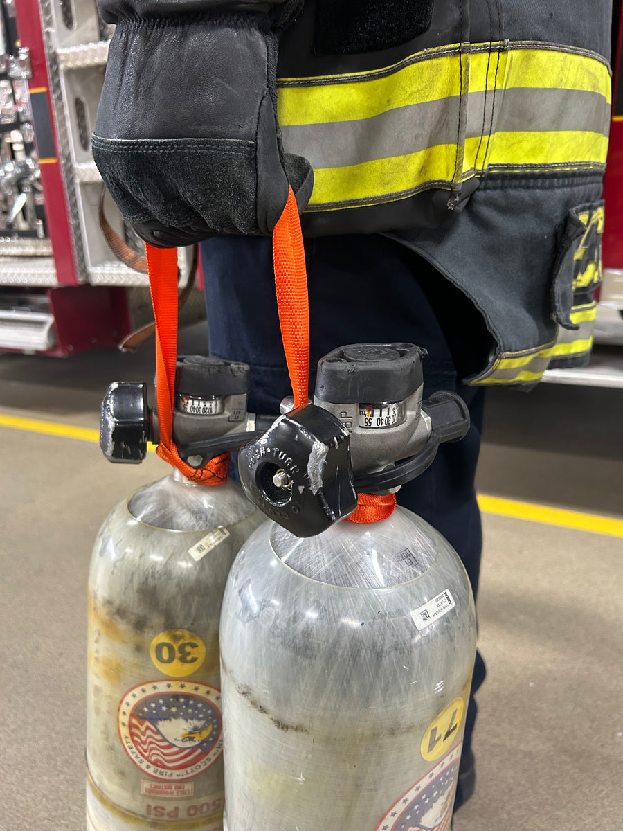 SCBA Bottle Carrying Strap - FFSCBAHS – Firefighter Straps Inc.