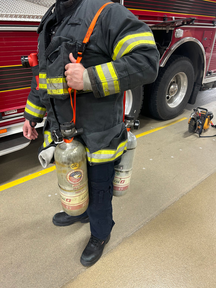 SCBA Bottle Carrying Sling - FFSCBACS – Firefighter Straps Inc.