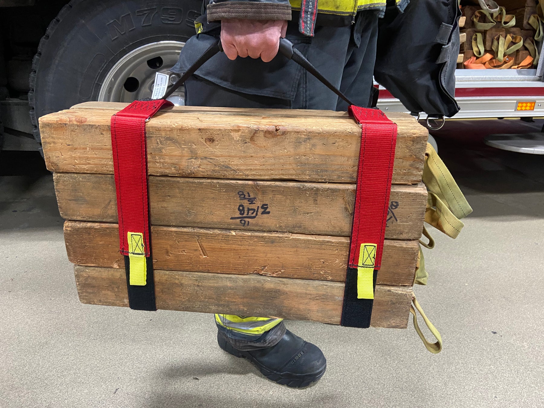 Cribbing Strap Short-FFCS8 – Firefighter Straps Inc.